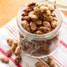 Gingerbread Sugared Almonds - Crumb: A Food Blog
