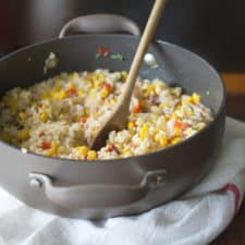 A-Maize-Ing Grace: Red Pepper, Corn and Bacon Risotto - Crumb: A Food Blog