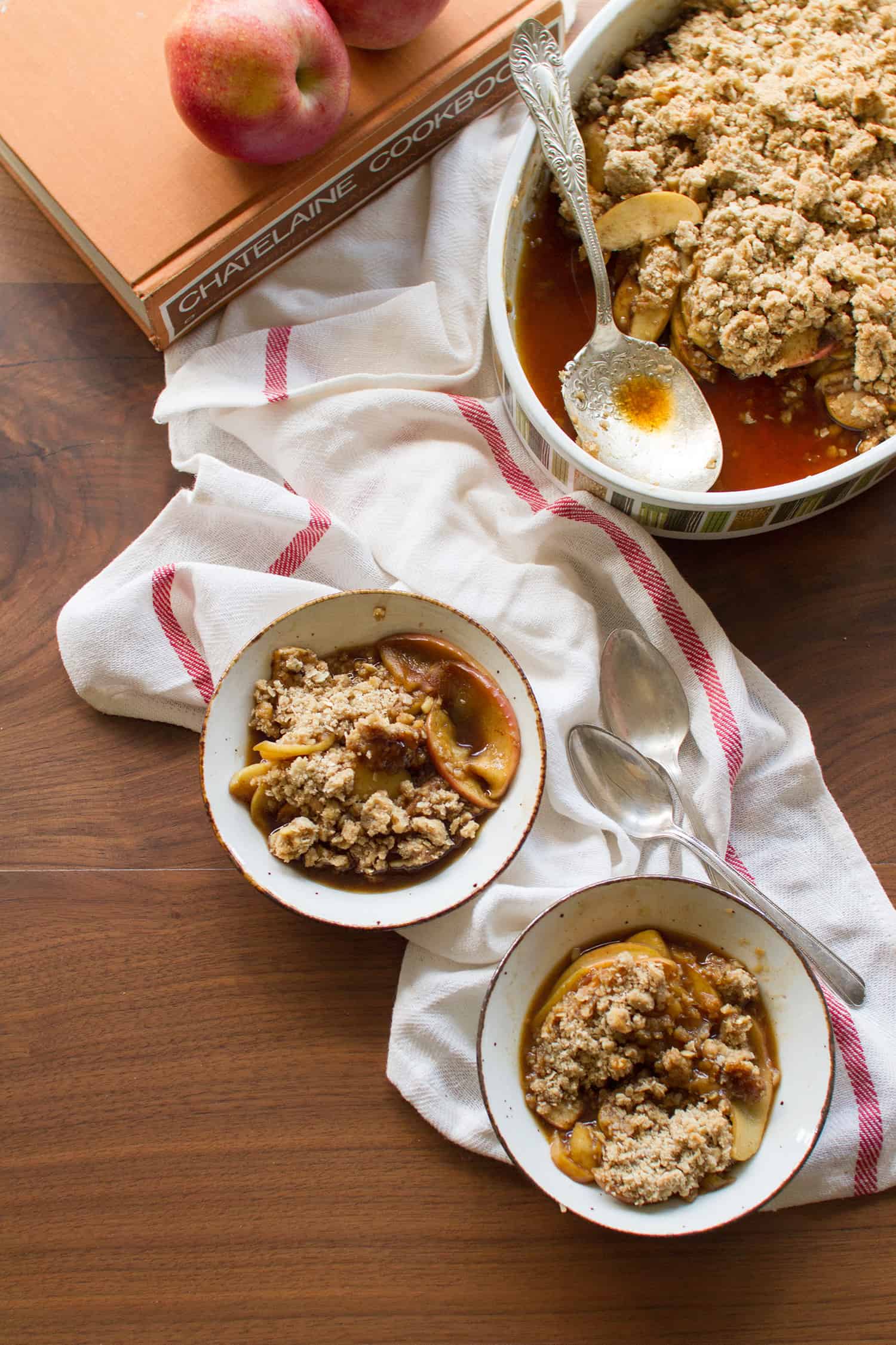 Molasses Apple Crisp - Crumb: A Food Blog